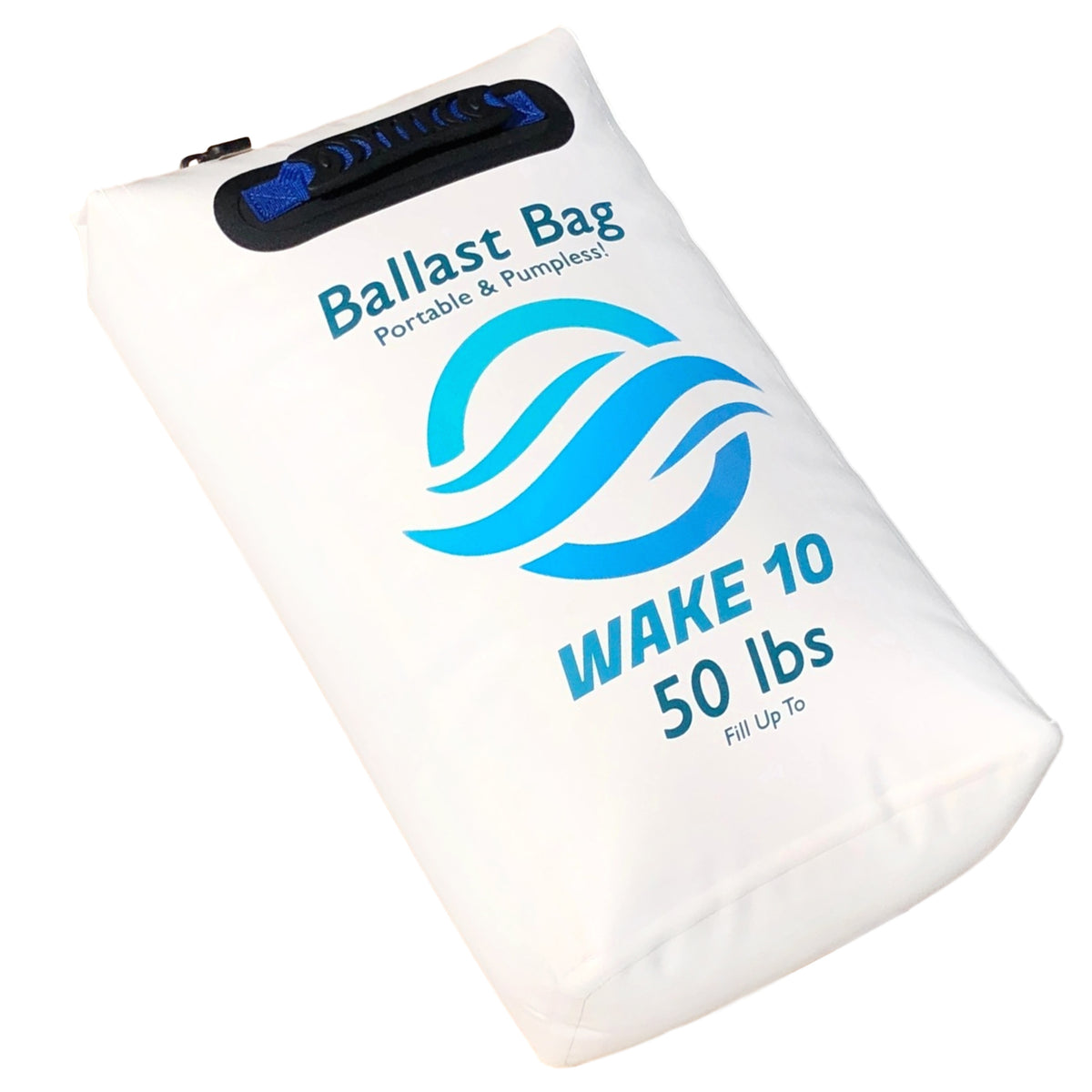 WAKE 10 Boat Ballast Bag - Portable and Pumpless - 50 lb. - Wakesurfin